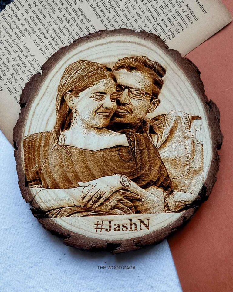 Natural Woodlog Frame – The Wood Saga