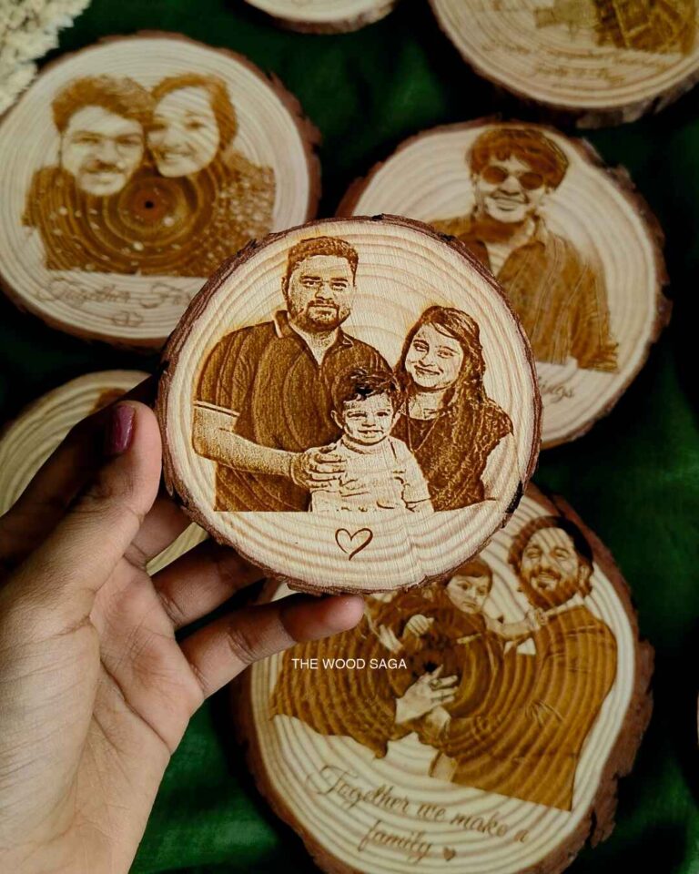 Natural Woodlog Frame – The Wood Saga